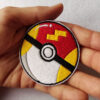 PokeBalls Patch Pokemon Embroidered Iron-On - Bling! Handmade