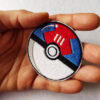PokeBalls Patch Pokemon Embroidered Iron-On - Bling! Handmade