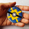 PokeBalls Patch Pokemon Embroidered Iron-On - Bling! Handmade