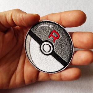 PokeBalls Patch Pokemon Embroidered Iron-On - Bling! Handmade