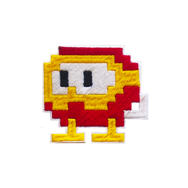 Dig Dug Arcade Patch Embroidered Iron-On