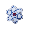 Atom Patch Embroidered Science Iron-On